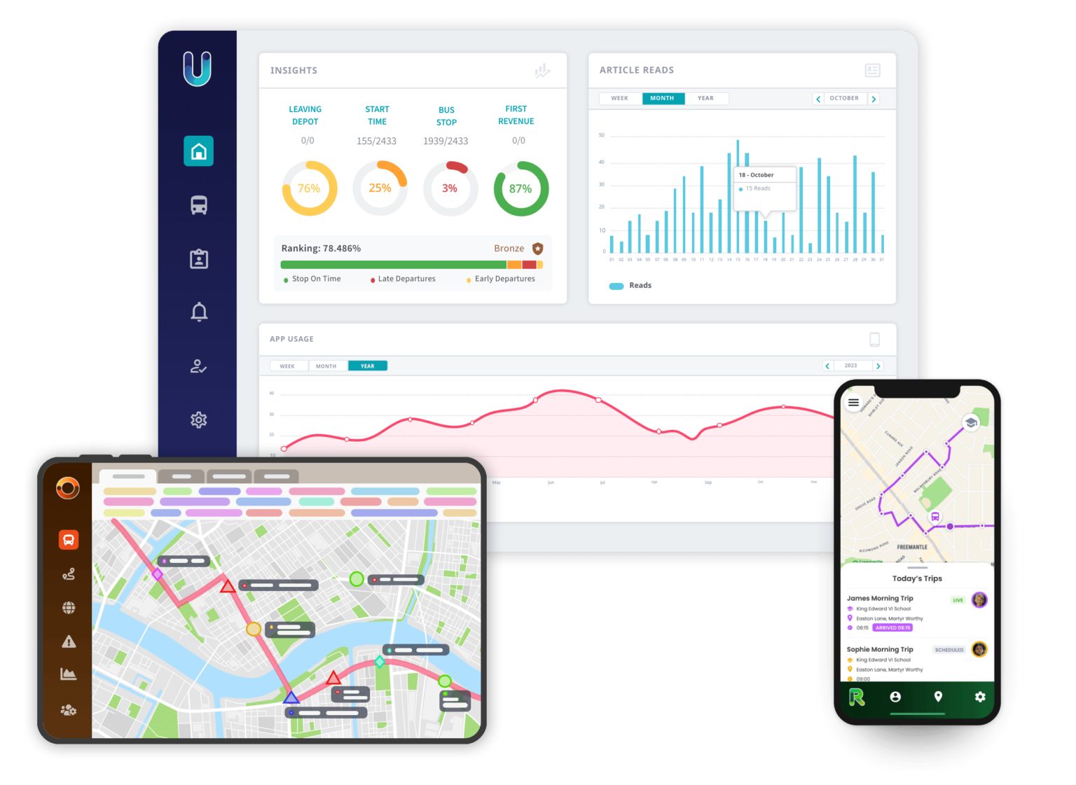 uTrack Software Solutions - We Make Public Transport Amazing