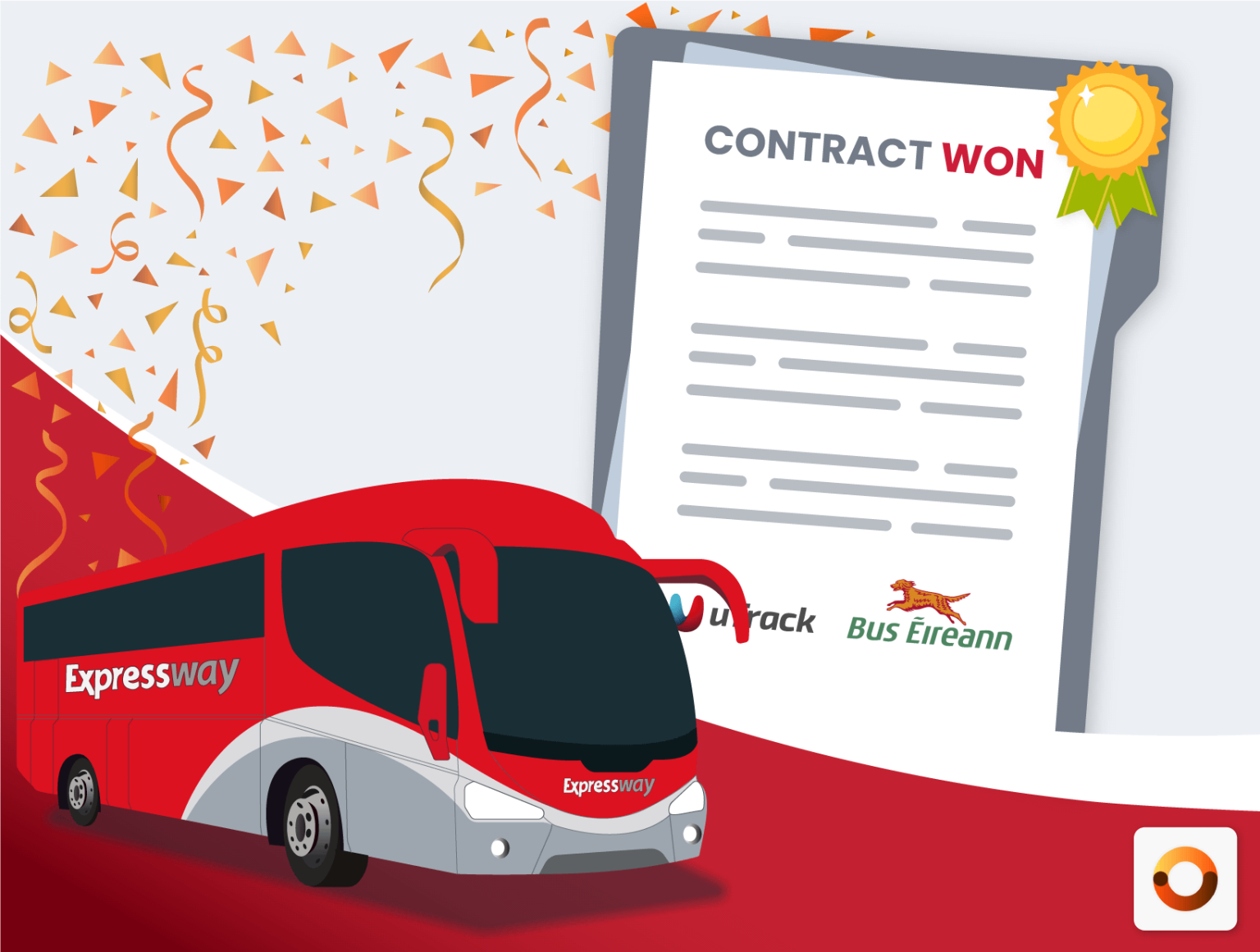 uTrack Secure Bus Eireann Contract